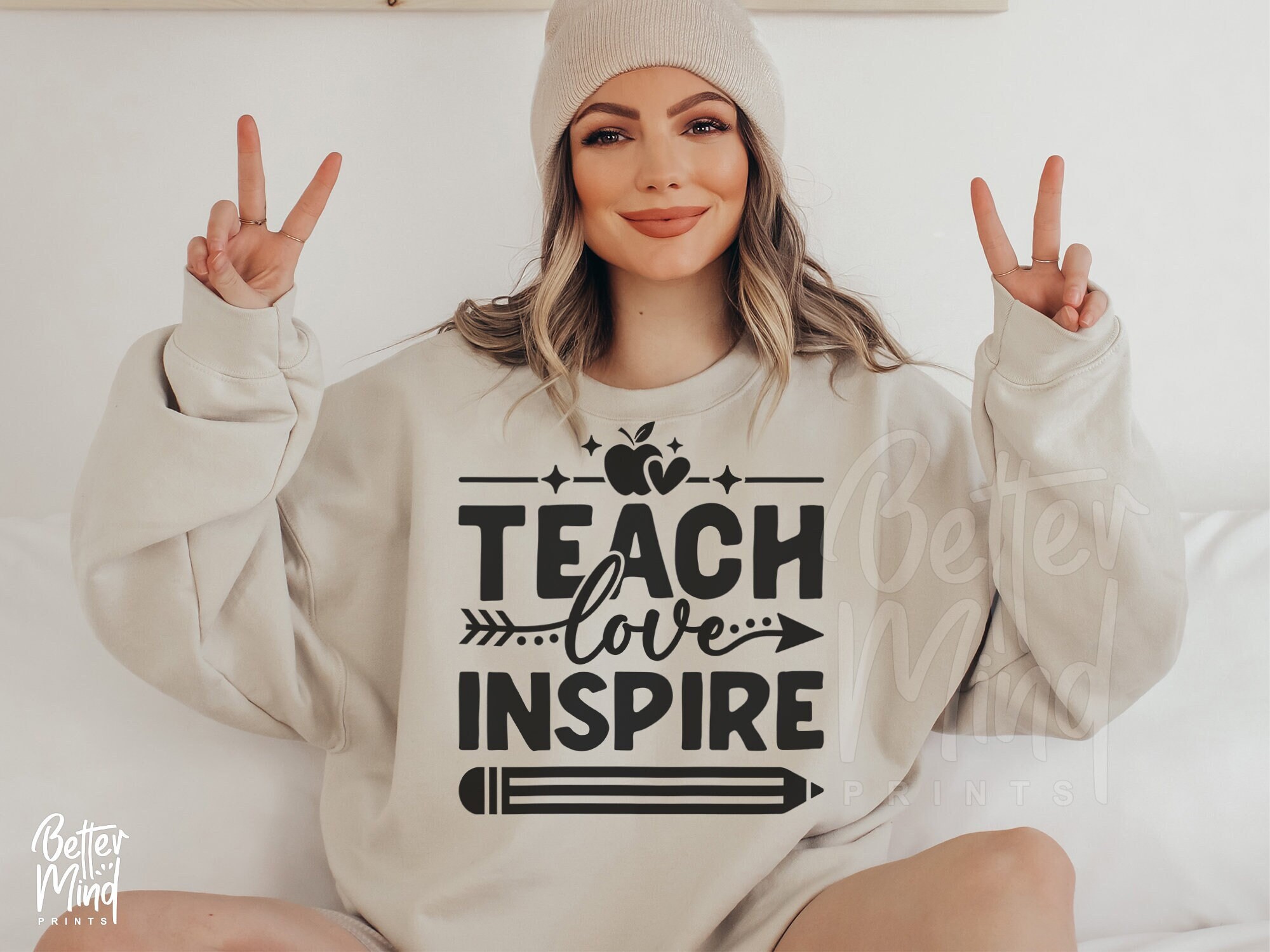 Teach Love Inspire SVG PNG, School SVG, Teacher Appreciation - Inspire ...