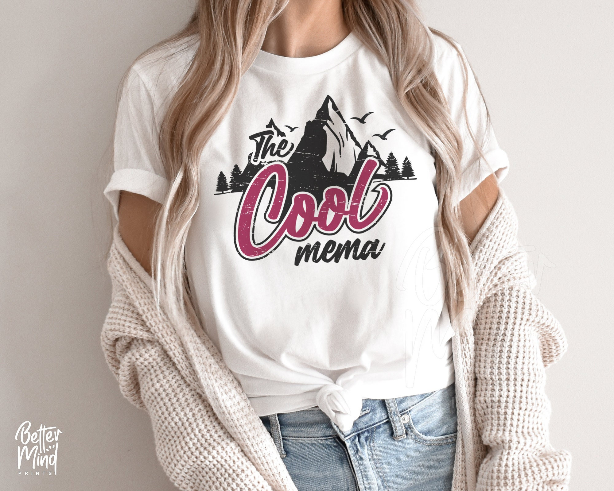 The Cool Mema SVG PNG, Mothers Day SVG, Funny Mom Svg, Mema | Inspire ...