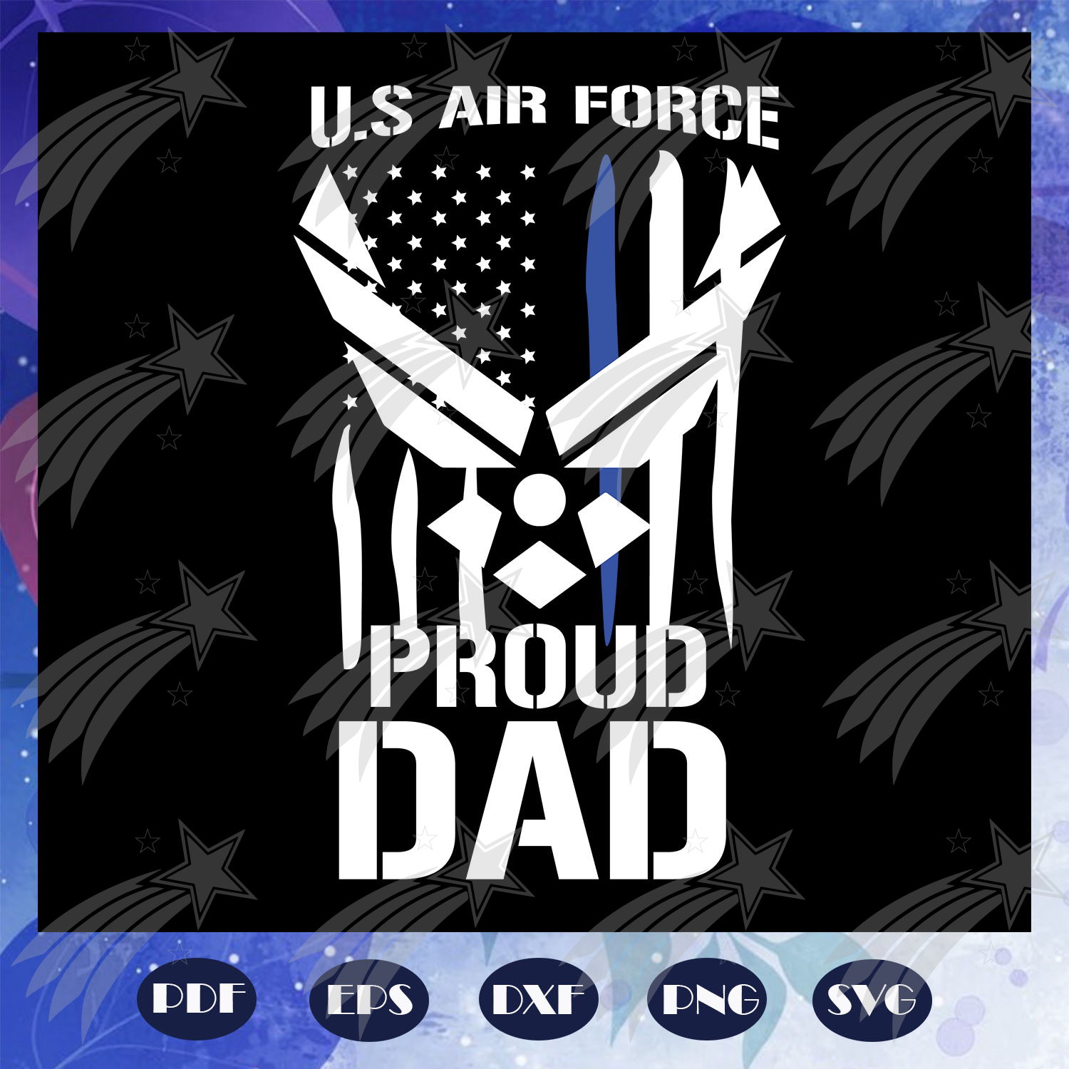 Us air force proud dad svg, dad svg, dad gift, dad shirt, Fa - Inspire ...