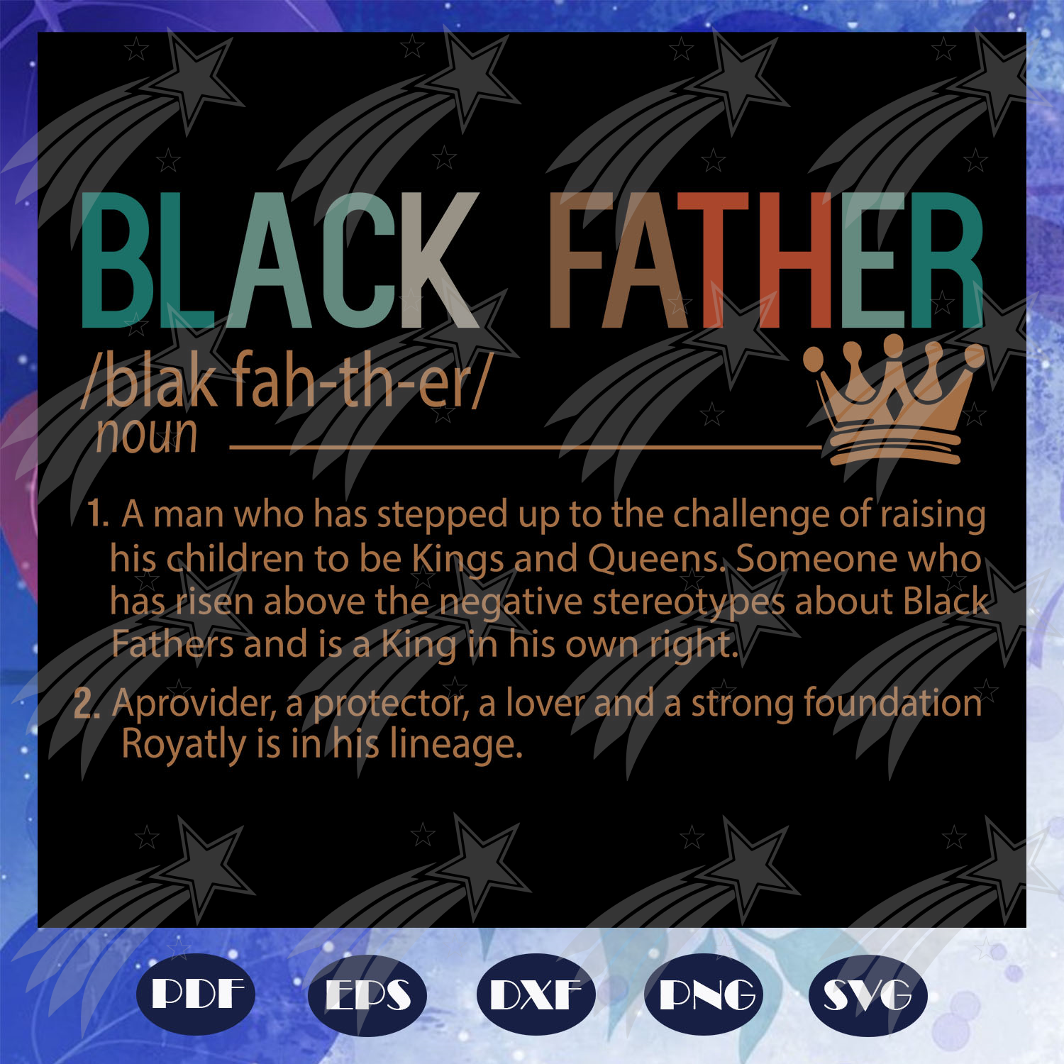 Black father svg, fathers day svg, fathers day gift, gift fo | Inspire ...