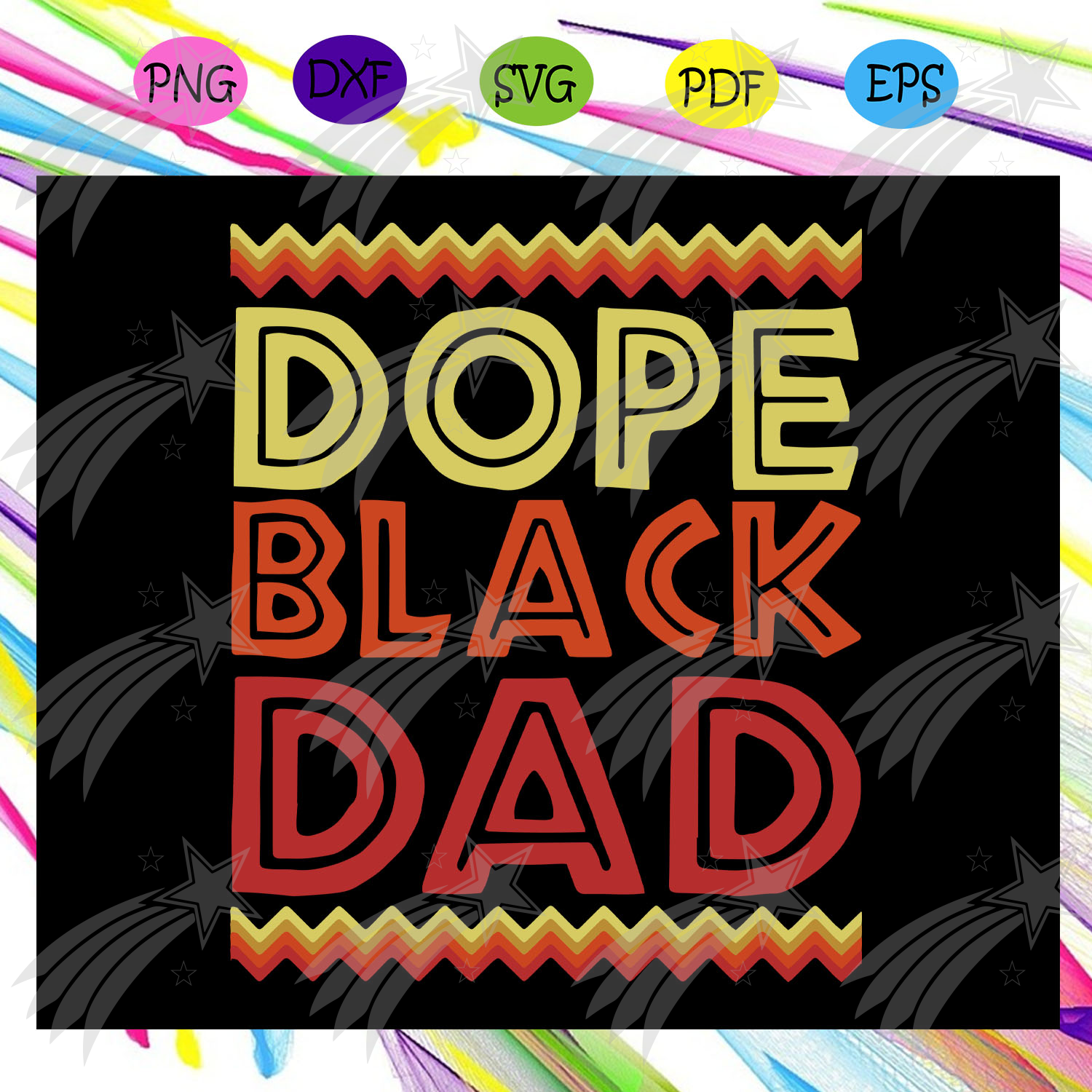 Dope Black Dad shirt, Proud Black Father Svg, Fathers Day Sv - Inspire ...