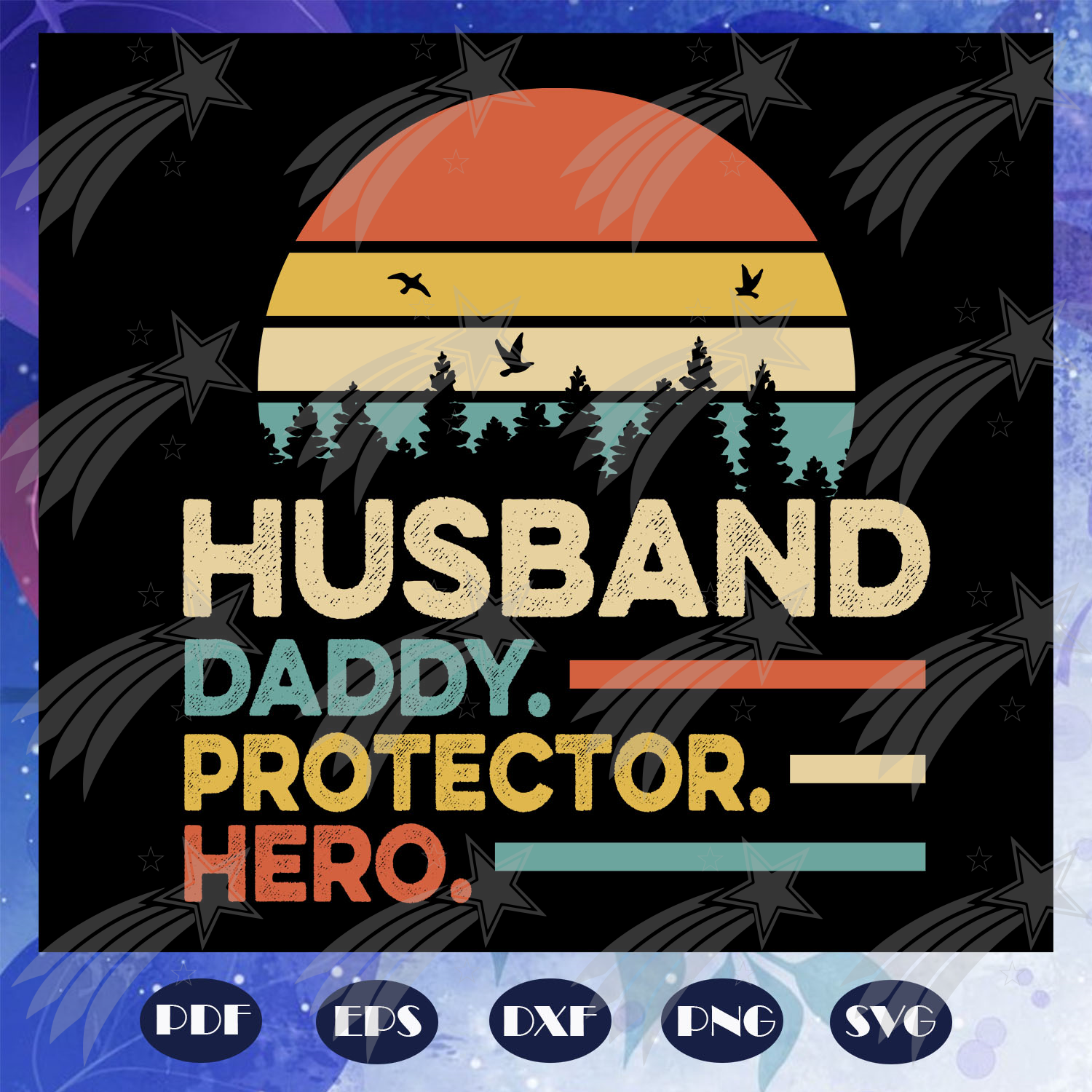 Husband daddy protector hero, fathers day svg, papa svg, fat | Inspire ...