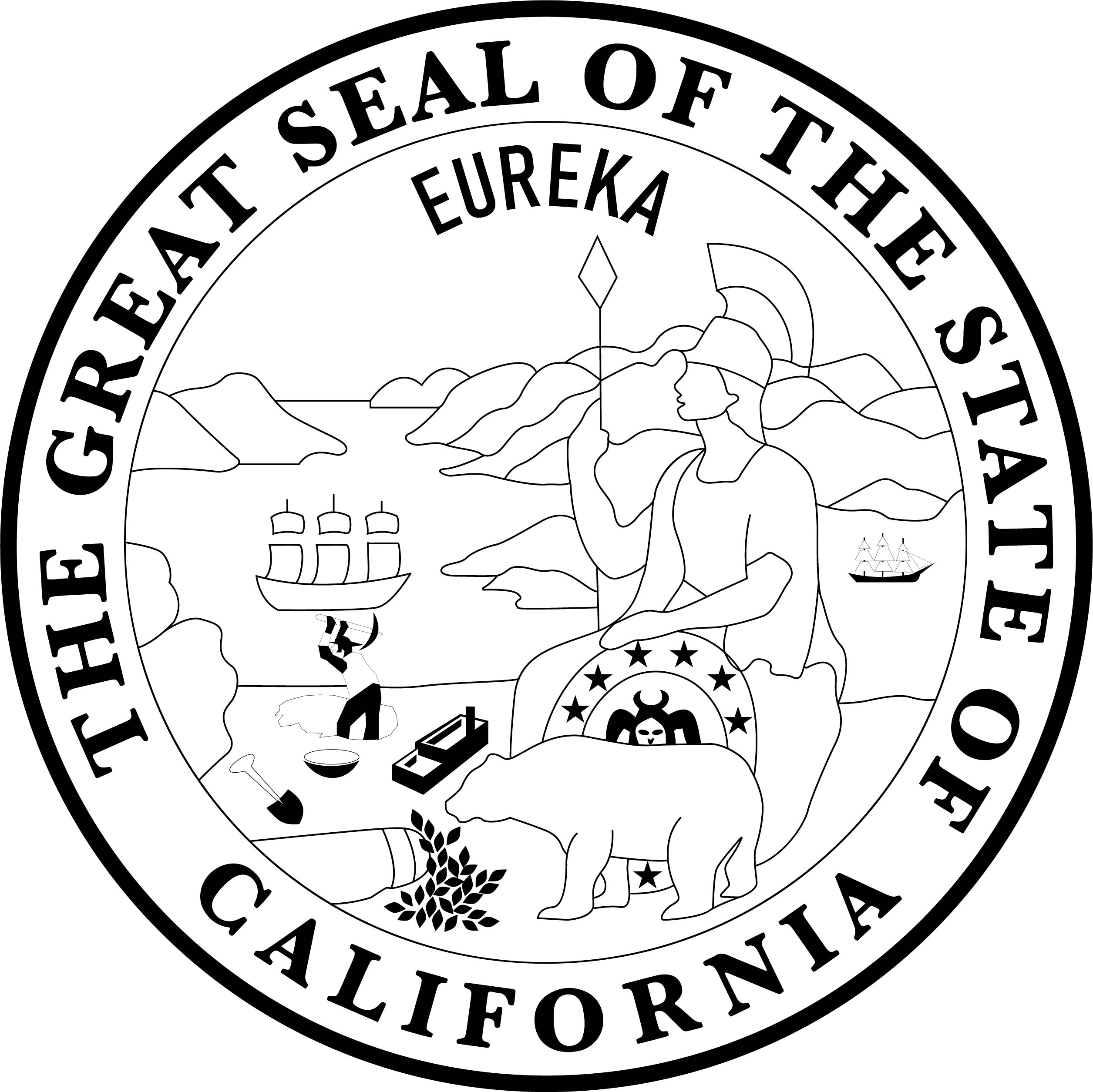 The Great Seal Of The State Of California Seal Of California
