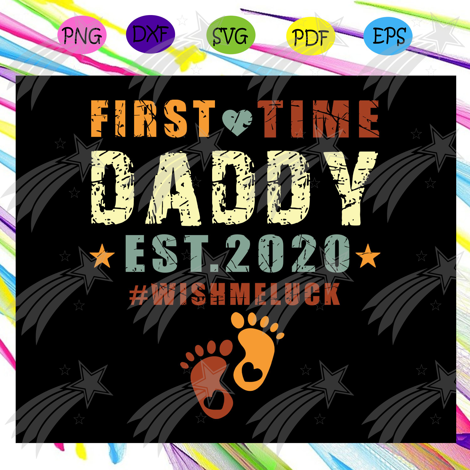 First Time Daddy Est 2020, Promoted to Daddy 2020,daddy svg, | Inspire ...