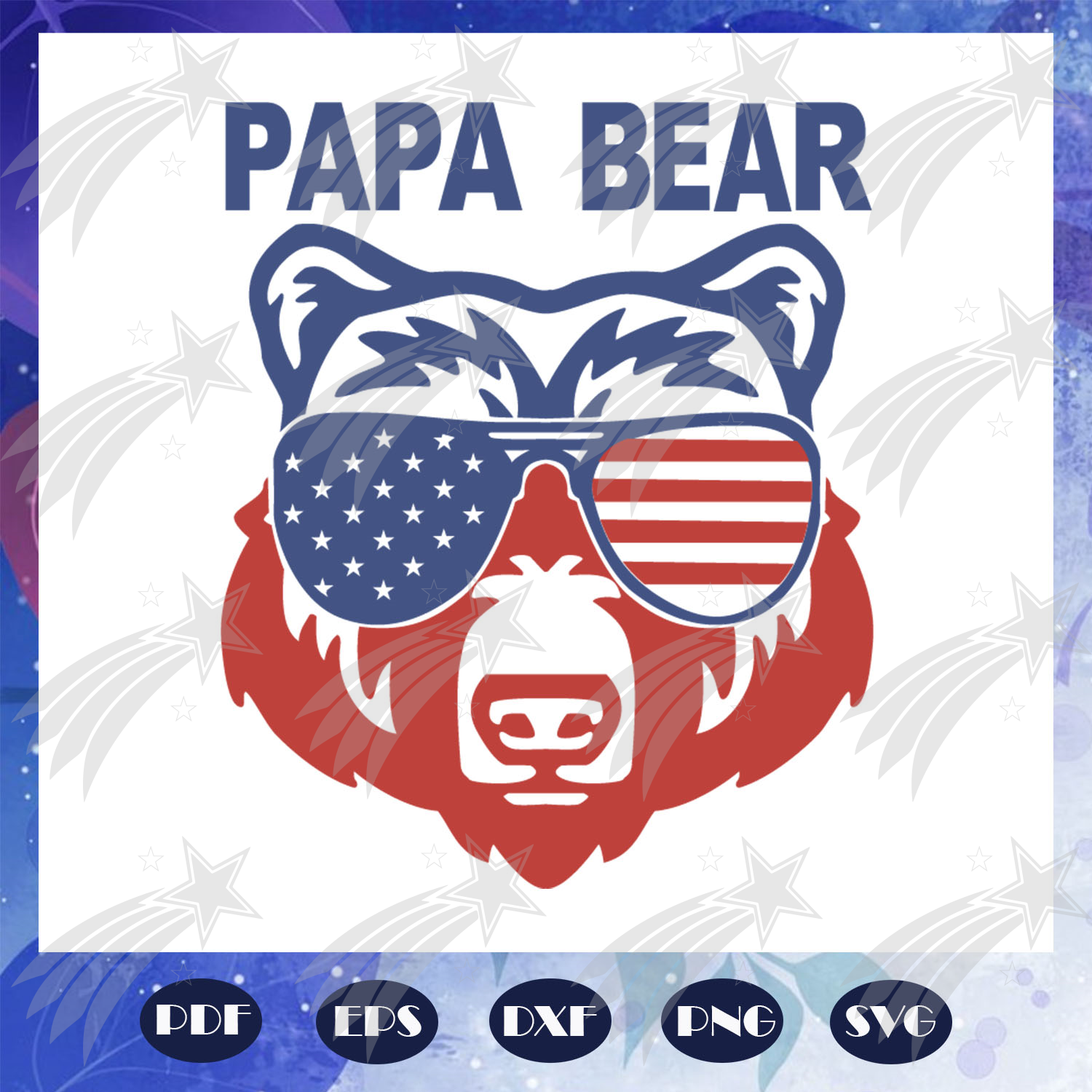 Papa bear svg, fathers day svg, papa svg, dad svg, daddy svg | Inspire ...