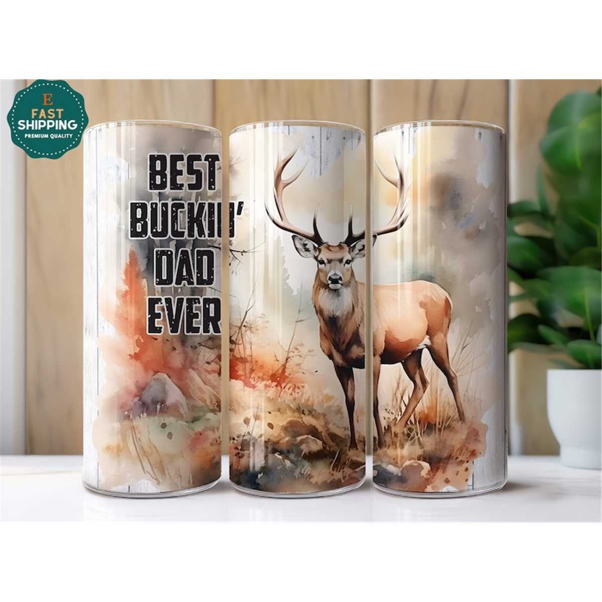 Hunting Dad Tumbler, Hunting Tumbler for Dad, Deer Hunting T | Inspire ...
