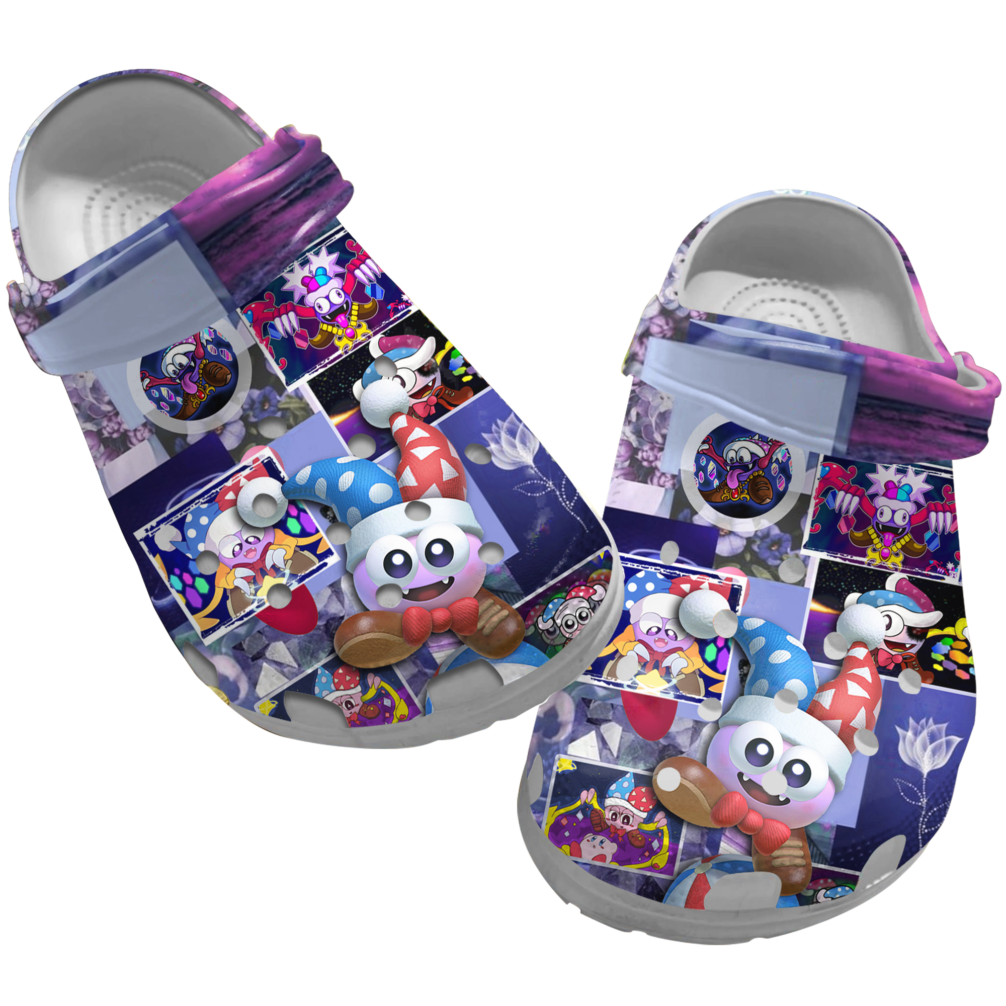 Kirby Crocs, Kirby Clog Shoes Unisex, Kirby Sandals, Video A - Inspire ...