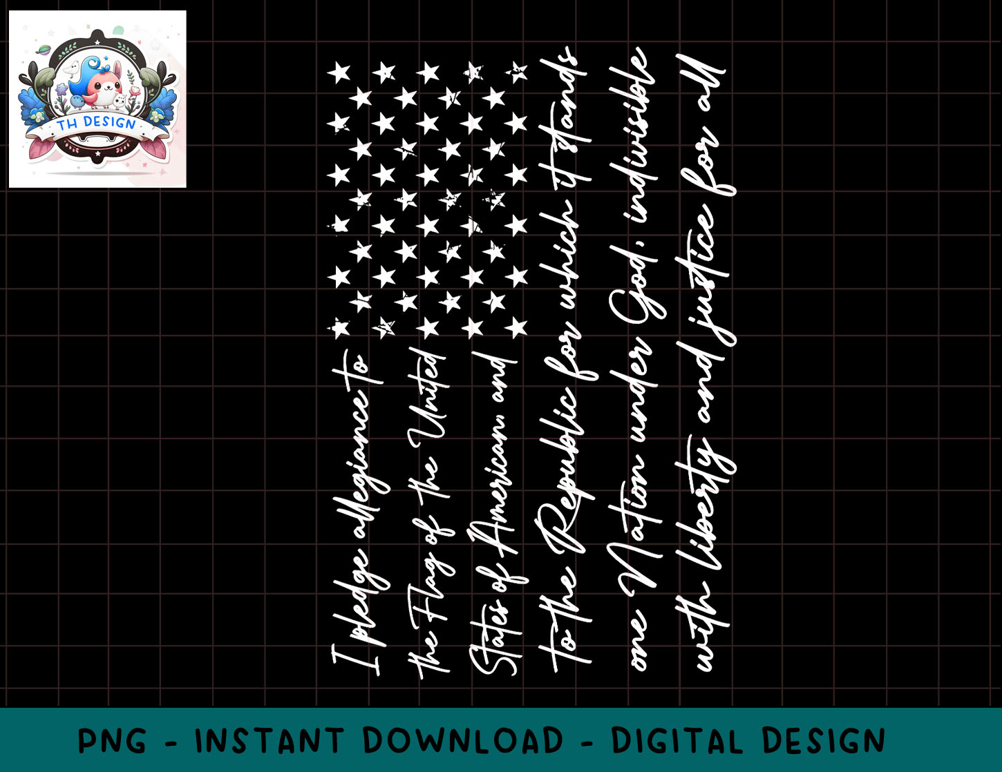 I Pledge of Allegiance the Flag of the United States of USA | Inspire ...