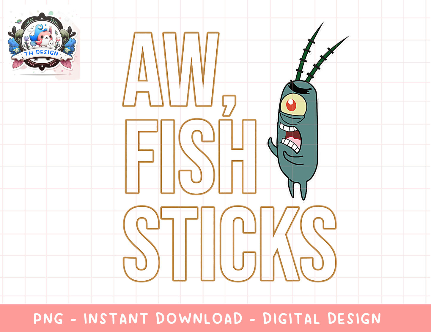 Mademark x SpongeBob SquarePants - Plankton - Aw, Fish Stick | Inspire ...