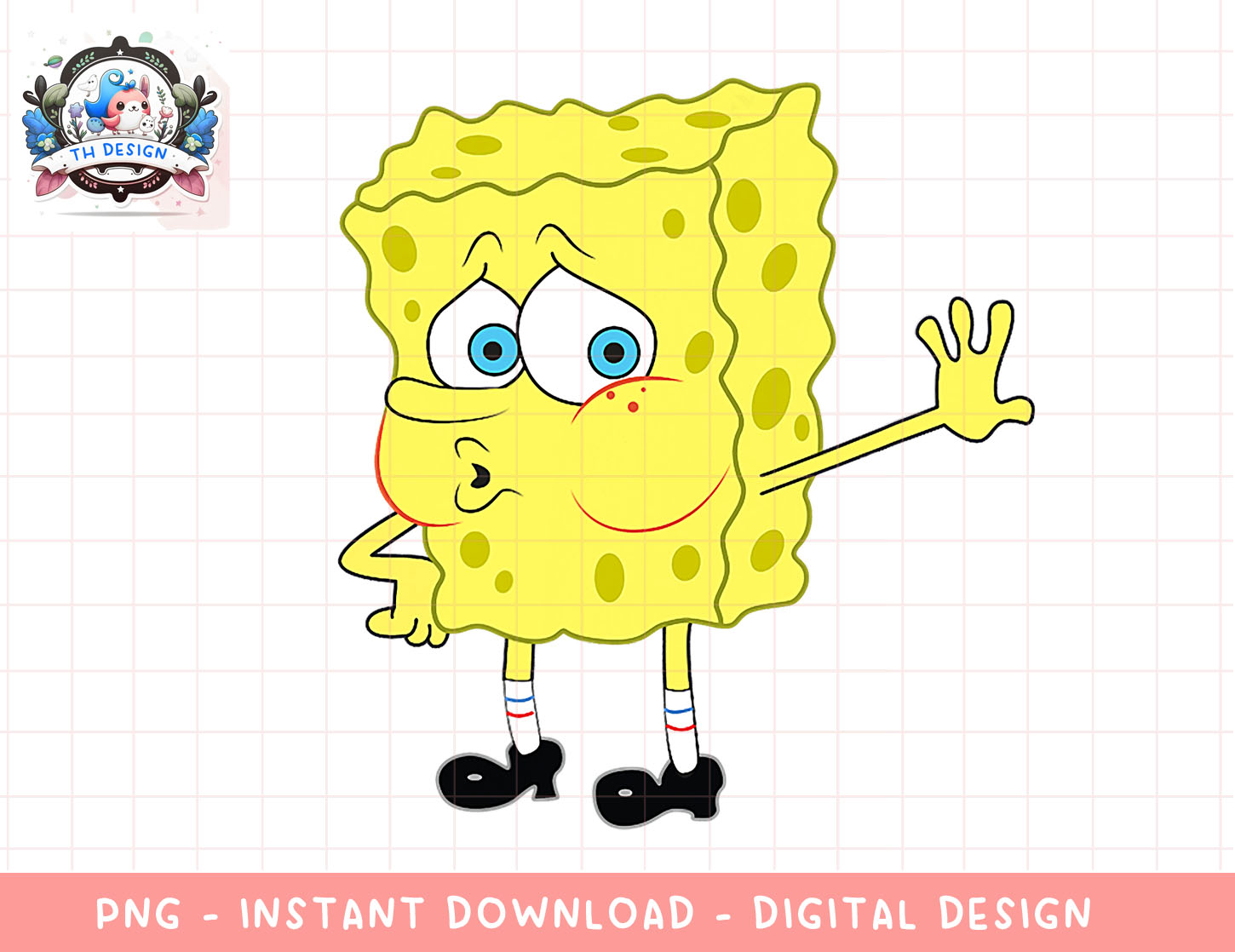 Mademark x SpongeBob SquarePants - SpongeBob - Phew png, sub | Inspire ...