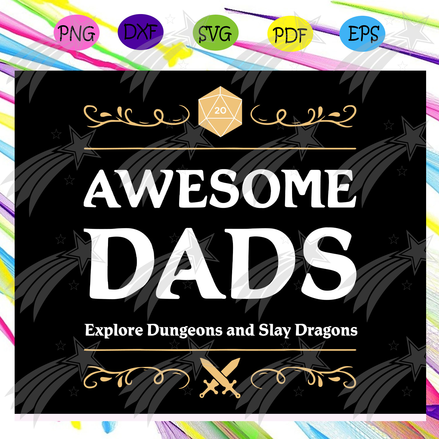 Awesome dads svg, Fathers day svg, father svg, fathers day g | Inspire ...