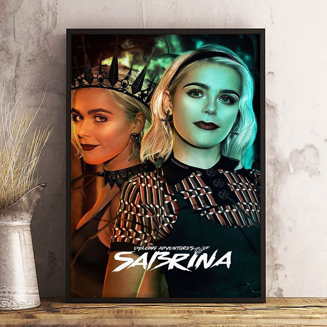 Sabrina Wall Art, Chilling Adventures Of Sabrina Poster, Sab | Inspire ...