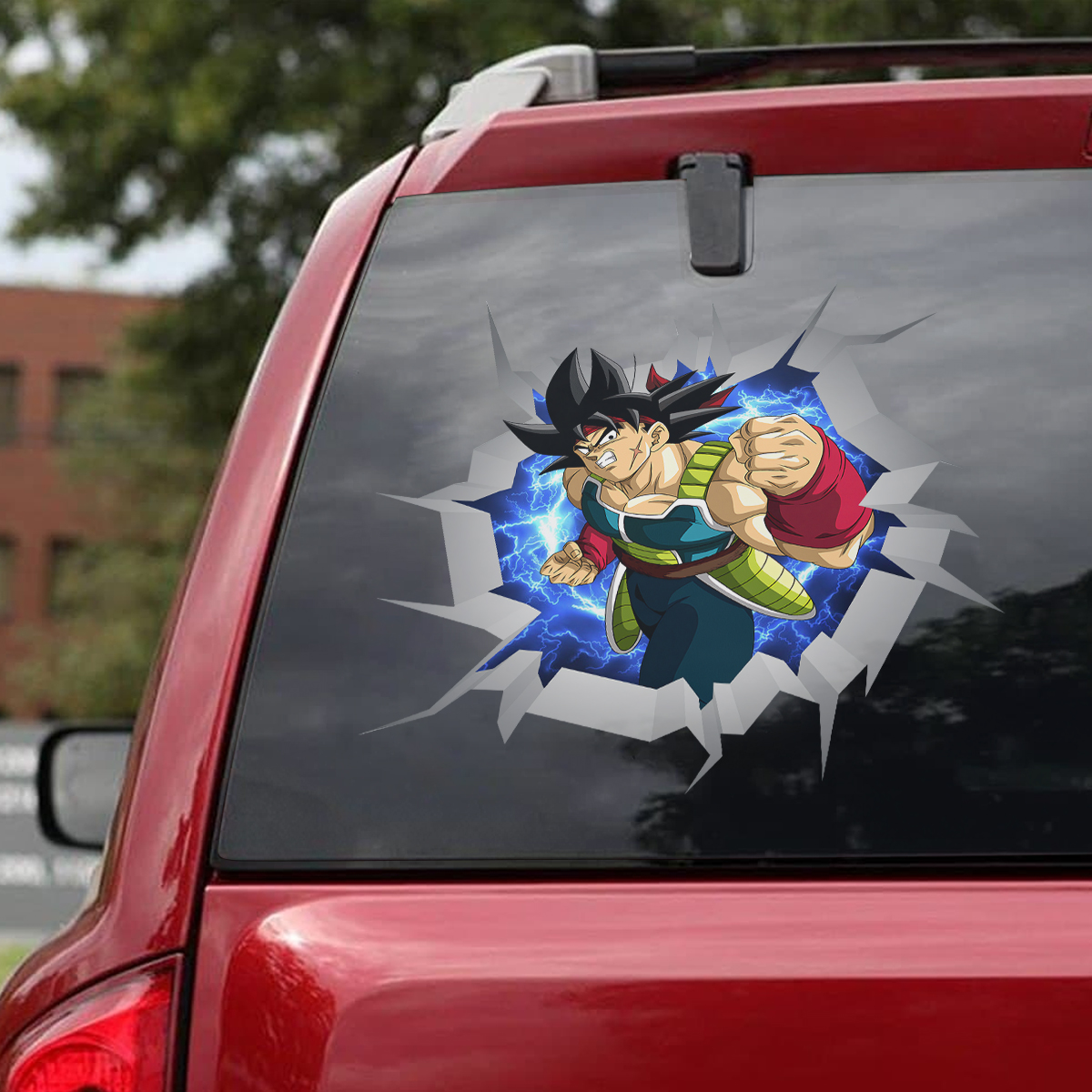 Dragon Ball Sticker, Dragon Ball Decal, Bardock Car Sticker, | Inspire ...
