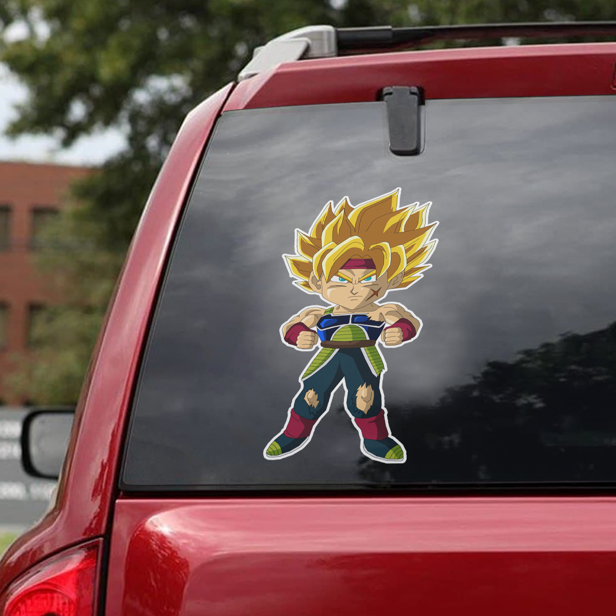 Dragon Ball Decal, Bardock Car Sticker, Dragon Ball Car Deca | Inspire ...