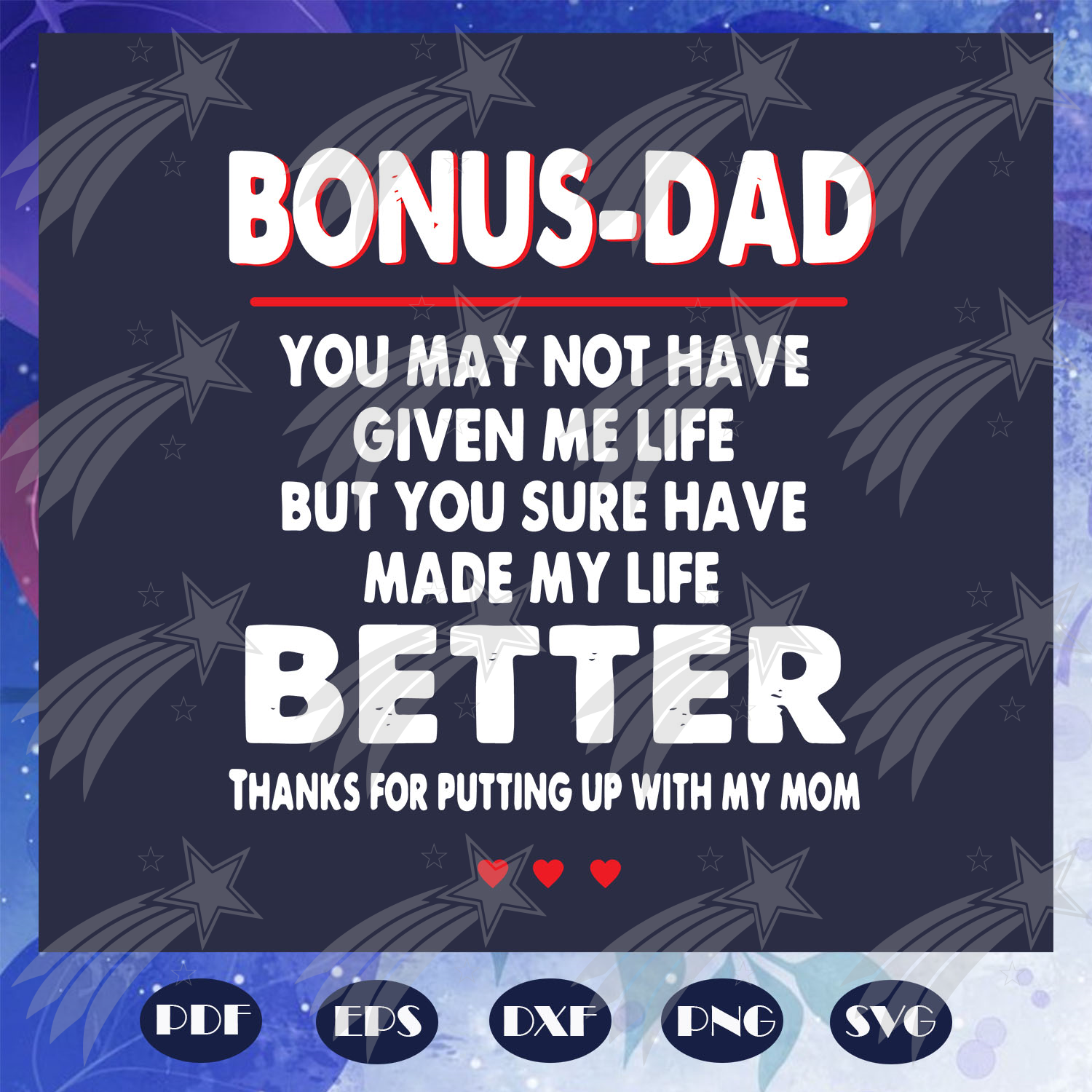 Bonus dad svg, fathers day svg, fathers day gift, gift for p - Inspire ...