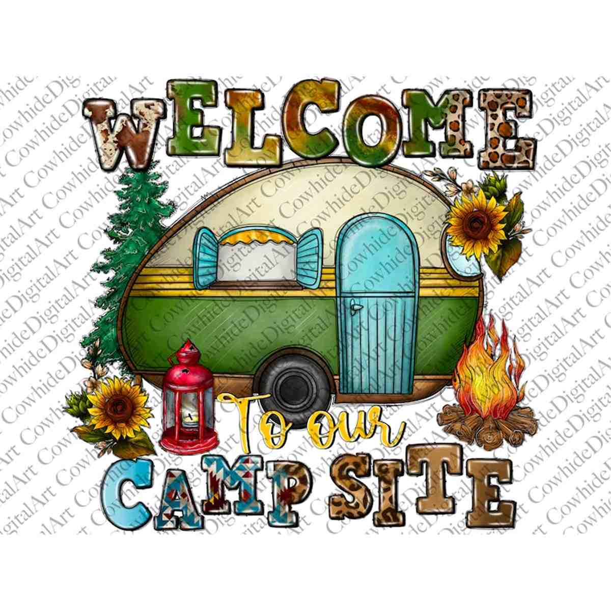 Welcome To Our Camp Site png sublimation design download, ca - Inspire ...