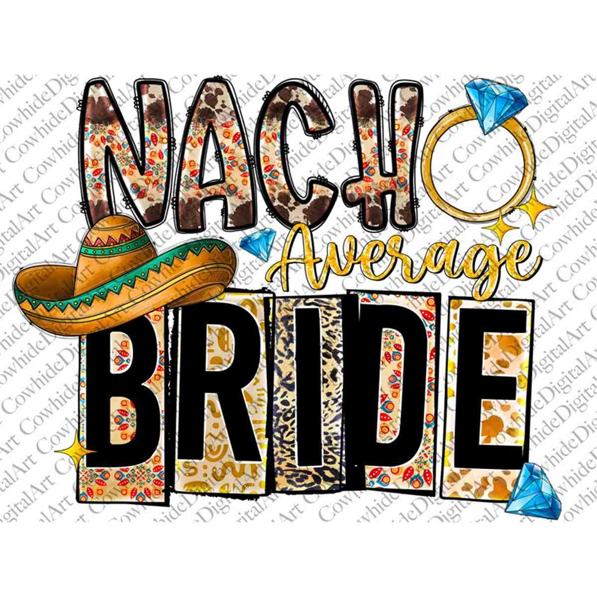 Nacho Average Bride PNG, Summer Png, Sublimation Png, Beach | Inspire ...