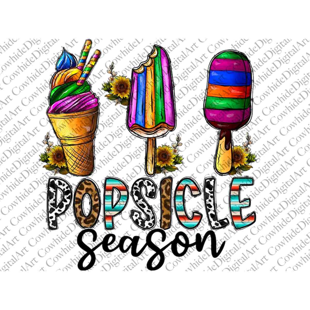 Popsicle Season PNG File, Summer PNG, Ice Cream Design PNG, | Inspire ...