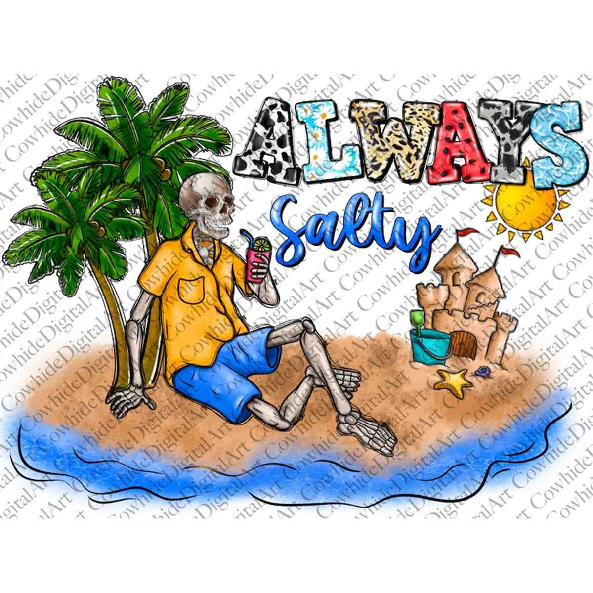 Always Salty Png, Salty Vibes Png, Sublimation Design Png, S - Inspire ...