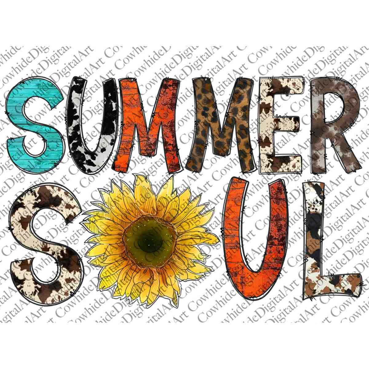 Summer Soul PNG, Hand Drawn, Sublimation Design, Digital Dow | Inspire ...