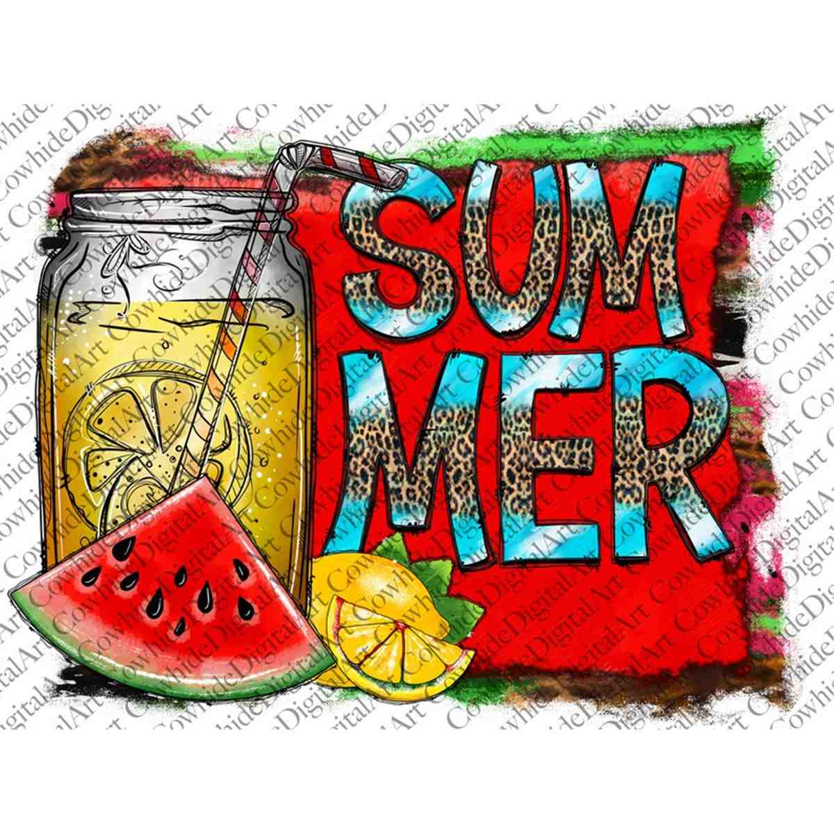 Summer Png File, Western Design, Watermelon Png, lemon, Subl | Inspire ...