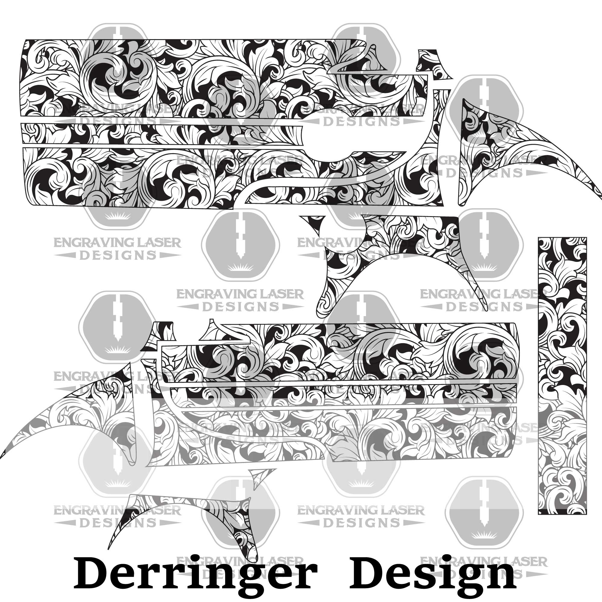 This Engraving Laser Designs Derringer design | Inspire Uplift