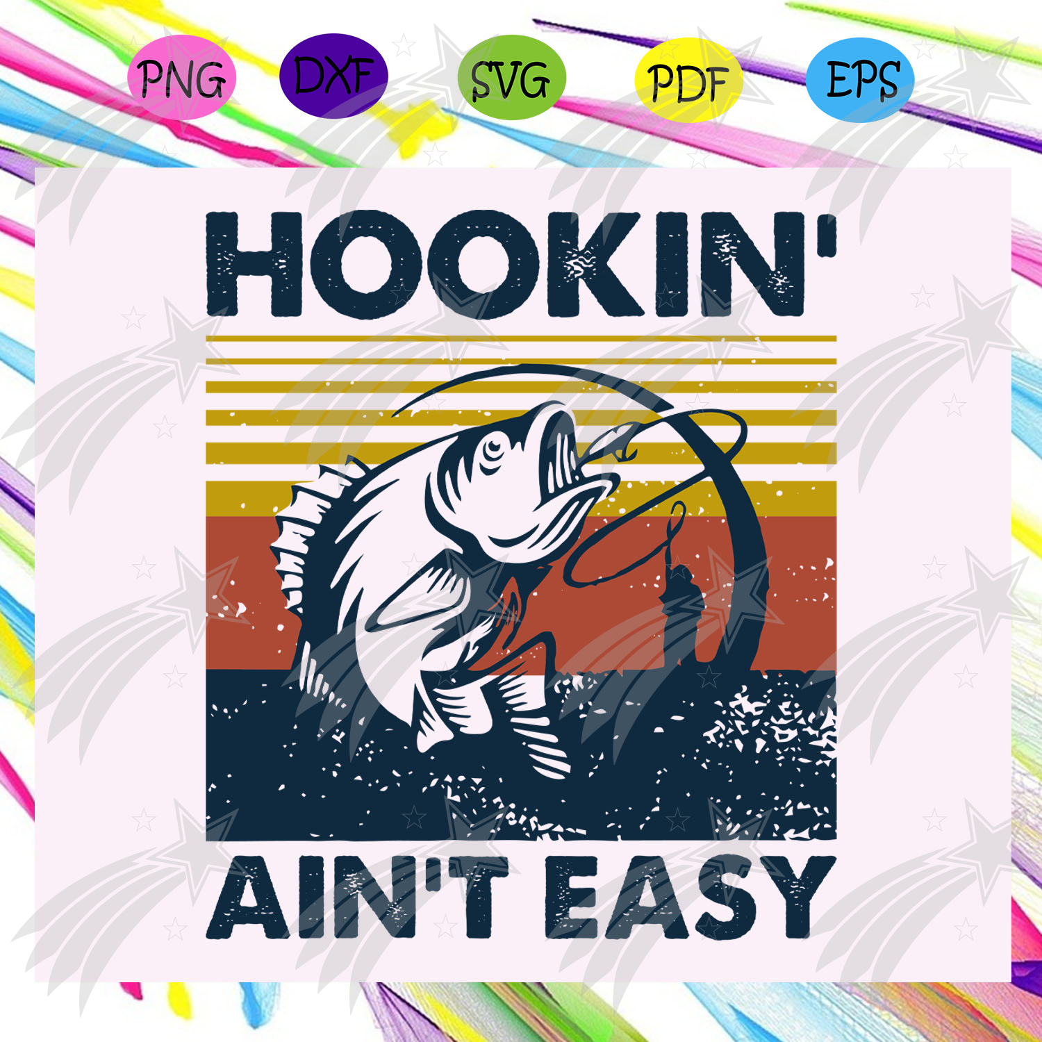 Hookin aint easy svg, fathers day svg, fathers day gift, gif - Inspire ...