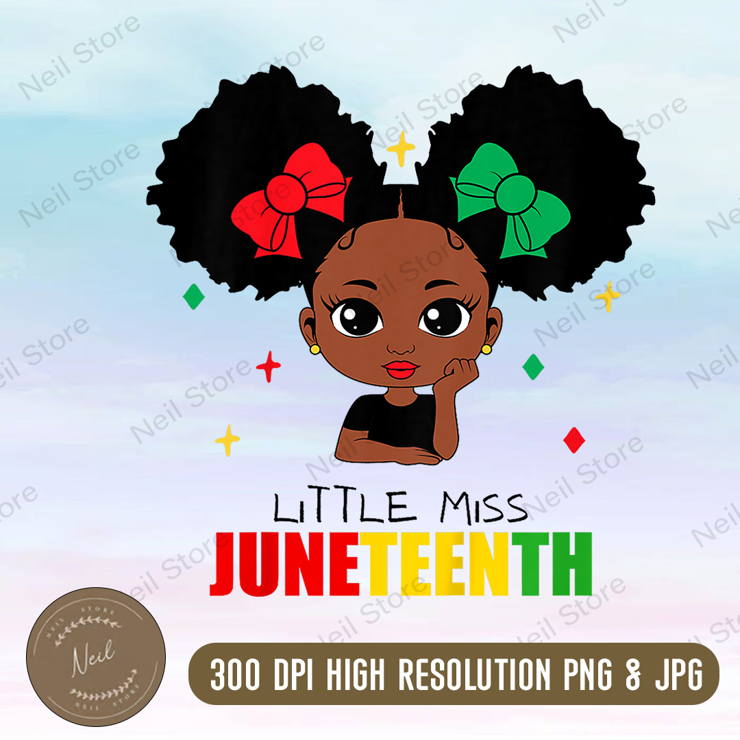 Little Miss Juneteenth Svg, Juneteenth Shirt, Black Girl Quo | Inspire ...