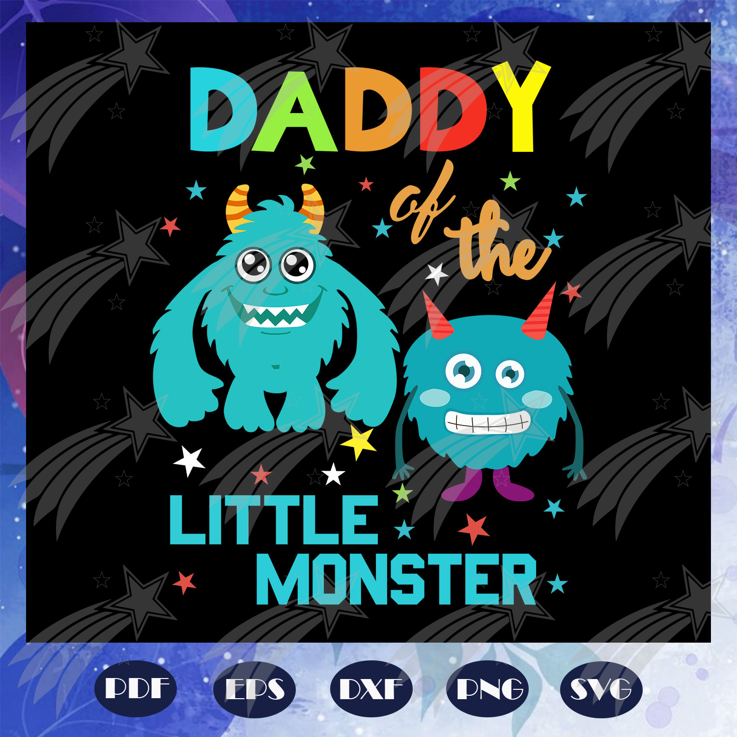 Daddy of the little monster, daddy svg, daddy gift, family s - Inspire ...