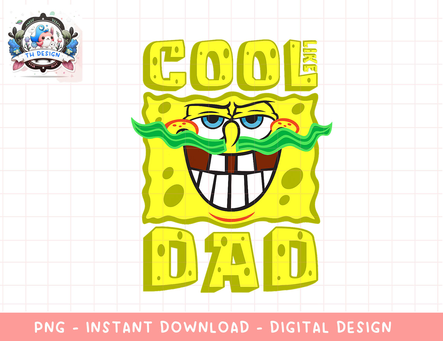 Mademark x SpongeBob SquarePants - SpongeBob Cool Like Dad F | Inspire ...