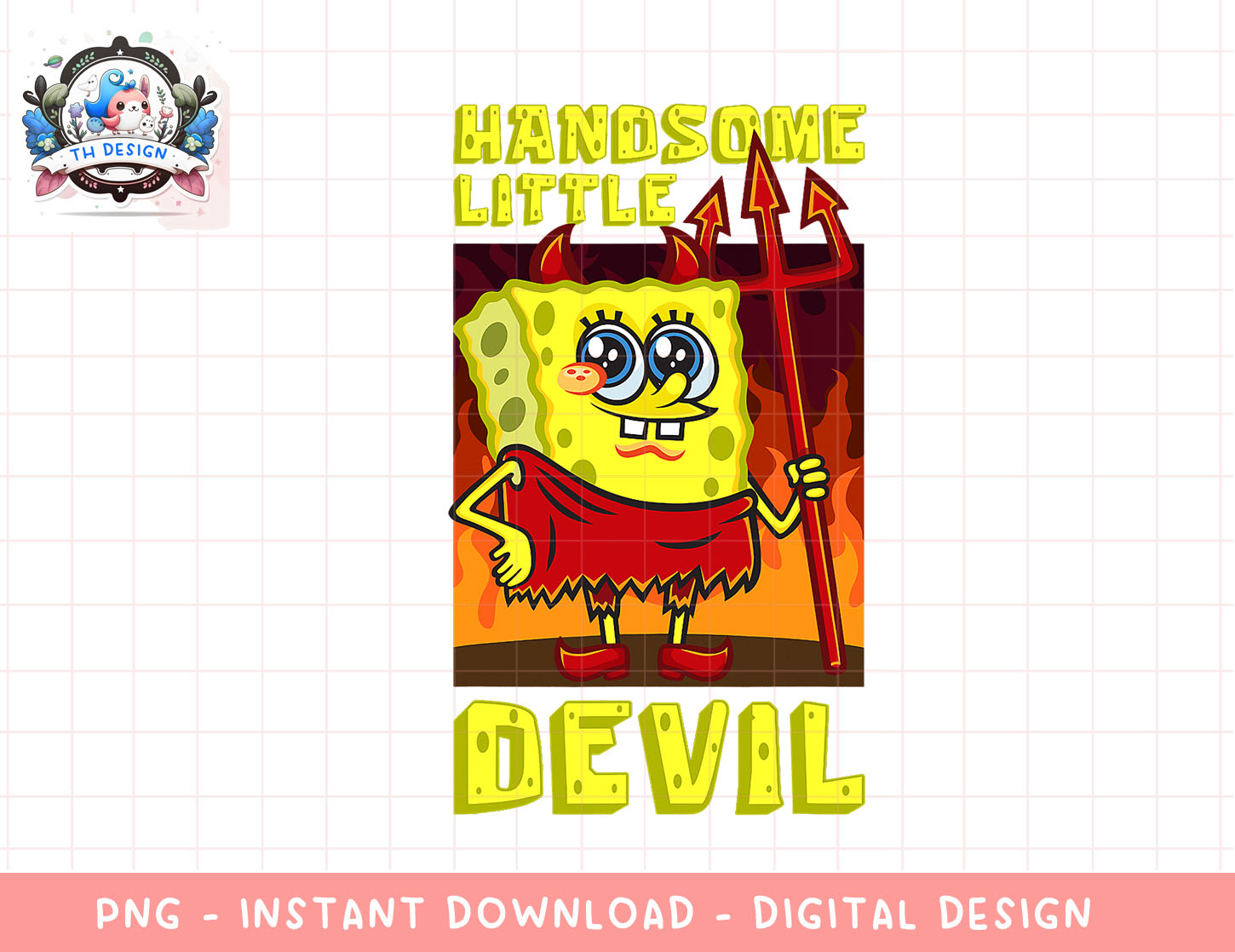 Mademark x SpongeBob SquarePants - SpongeBob Handsome Little | Inspire Uplift