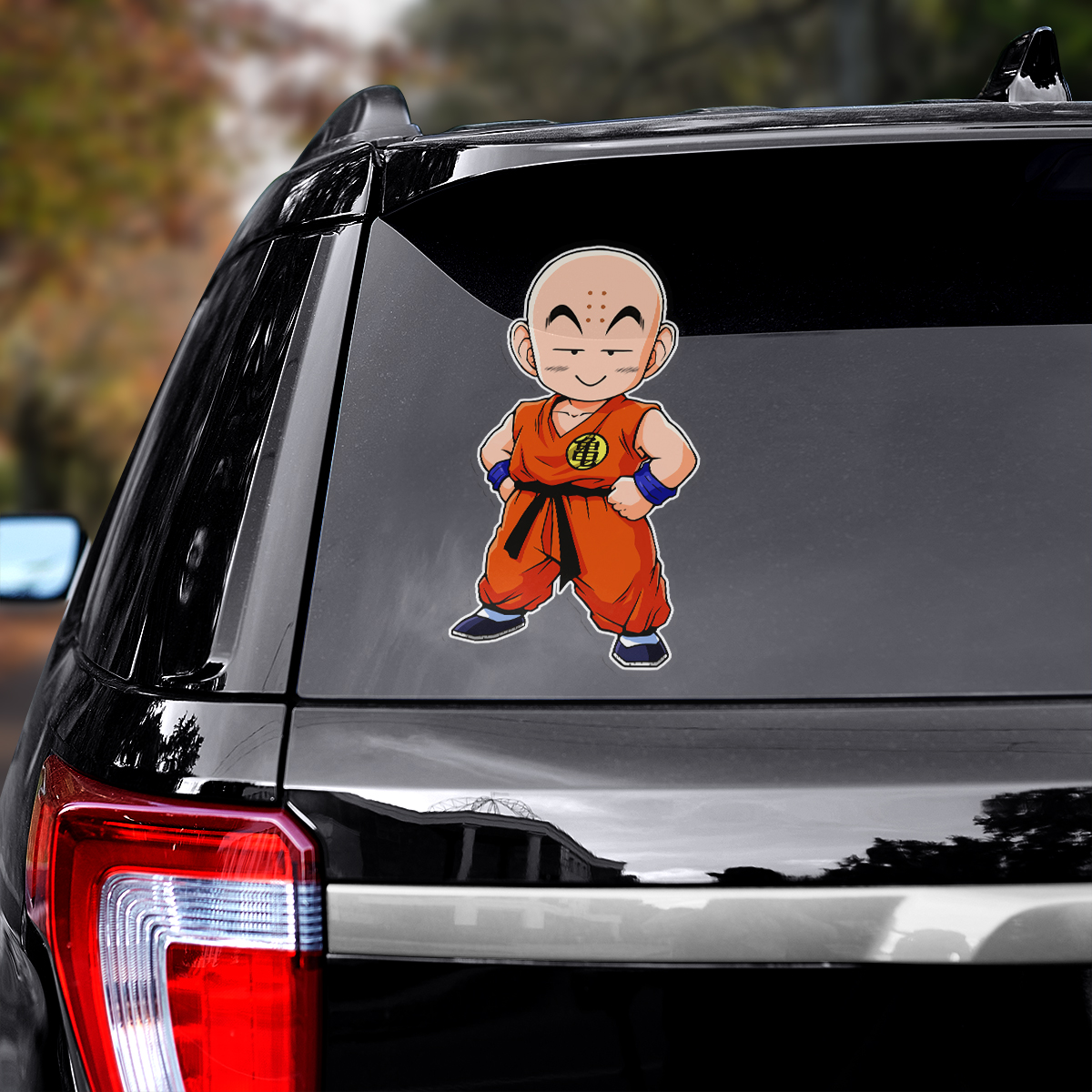 Dragon Ball Sticker, Dragon Ball Decal, Krillin Car Sticker, - Inspire ...