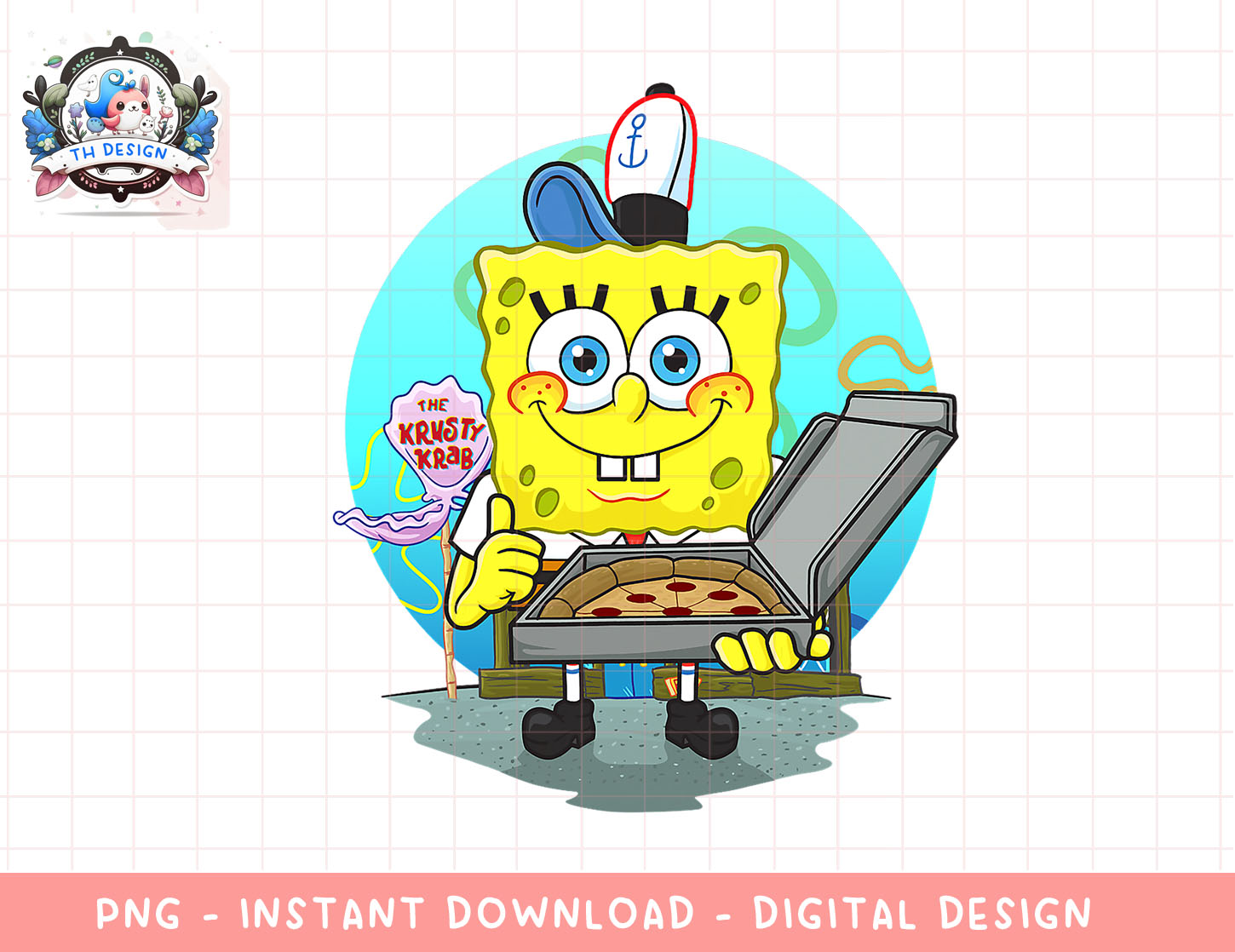 Mademark x SpongeBob SquarePants - The Krusty Krab Pizza Del | Inspire ...