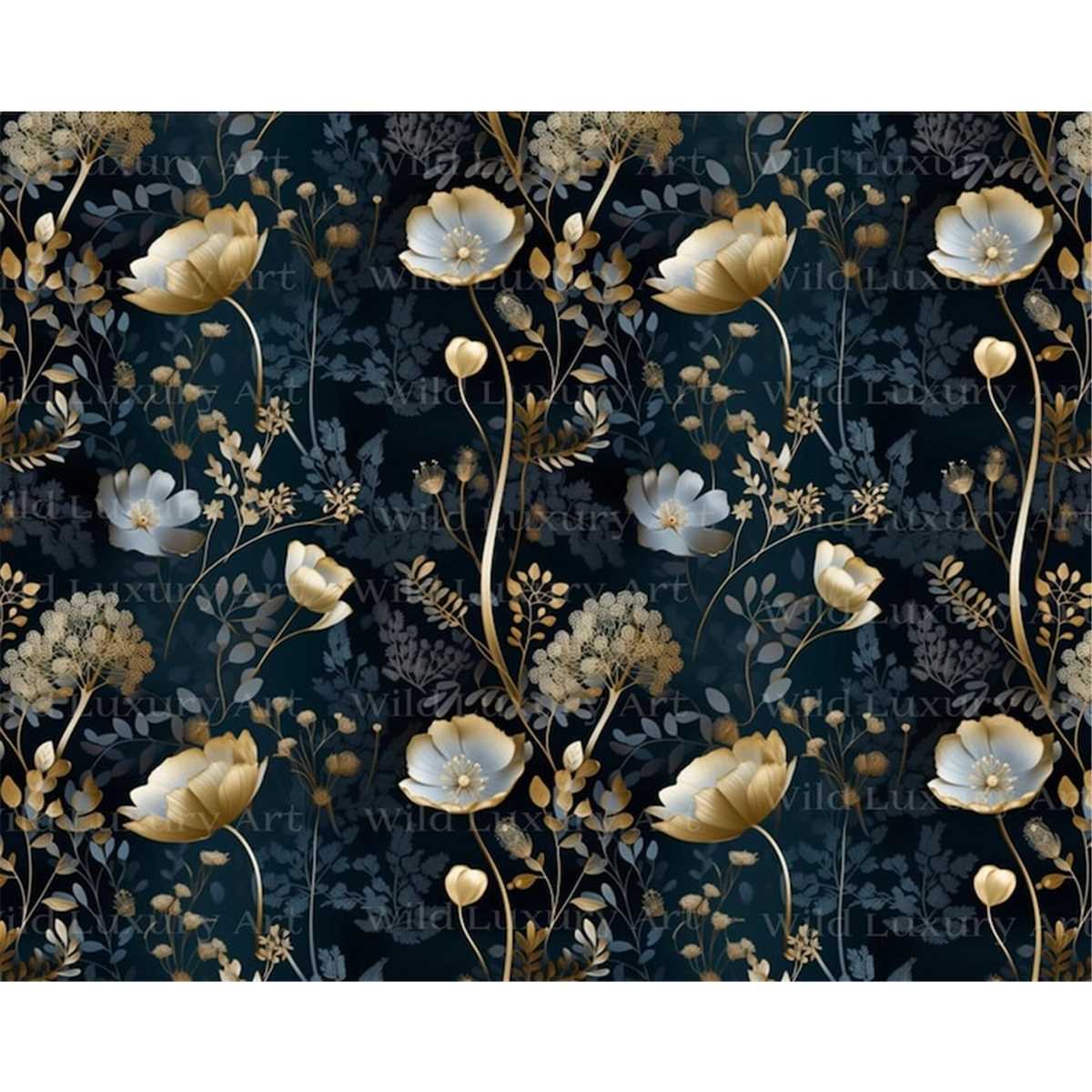 Seamless 3d Floral Pattern Digital File Papers Sublimation - Inspire Uplift