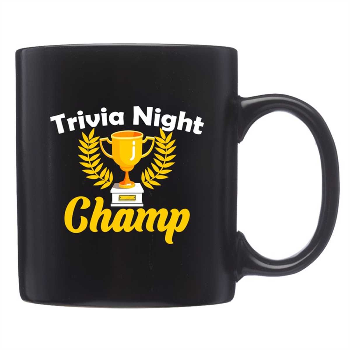 Trivia Mug, Trivia Gift, Funny Trivia Mug, Game Night Gift, | Inspire ...