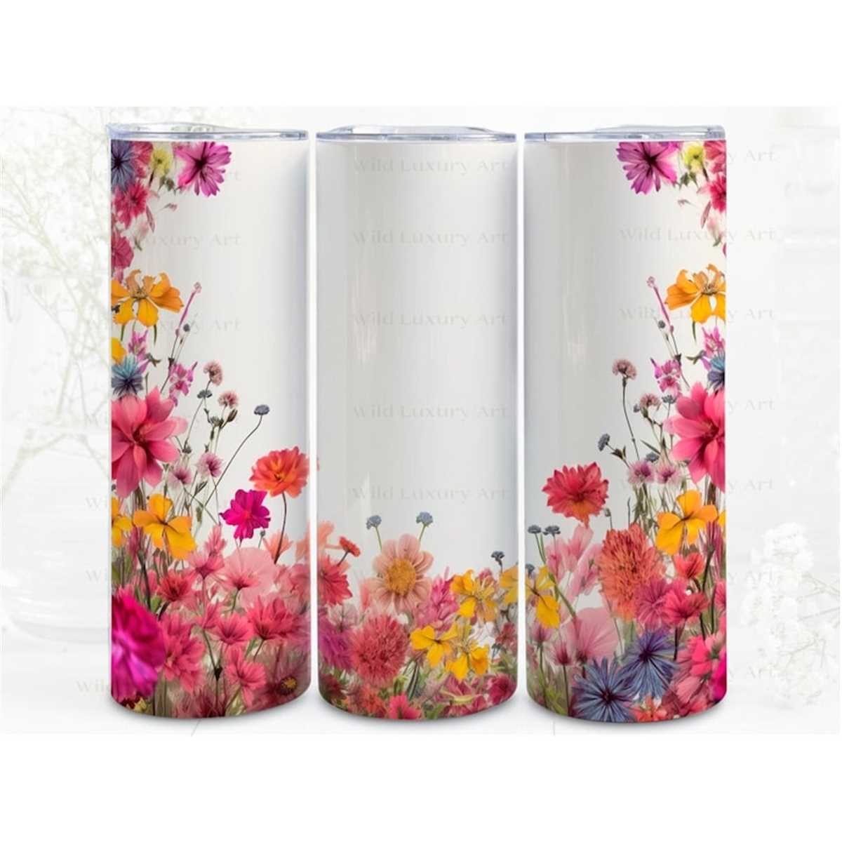 Exotic Flowers Background Digital Art, Sublimation, 300dpi S - Inspire ...