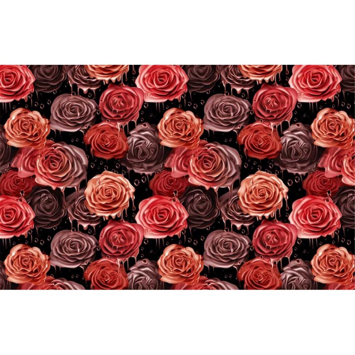 Seamless 3D Pattern Seamless Roses Digital File Papers Craft - Inspire ...