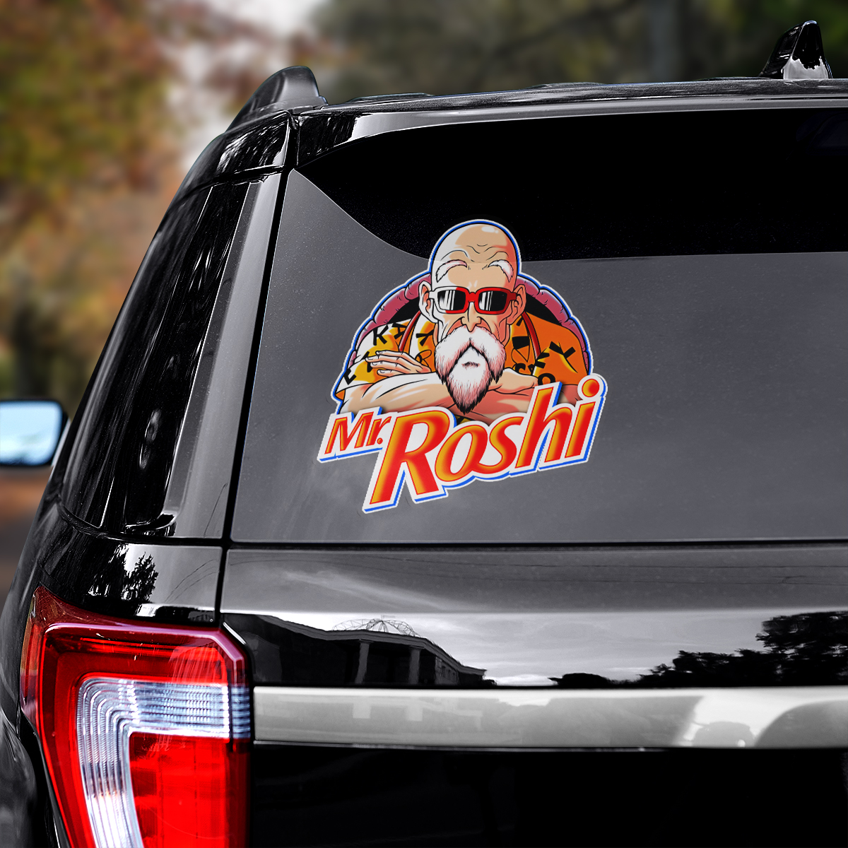 Anime Car Decal, Dragon Ball Decal, Master Roshi Car Sticker | Inspire ...