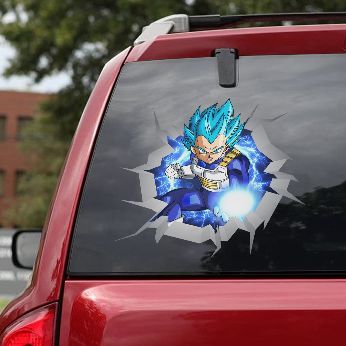 Dragon Ball Decal, Dragon Ball Sticker, Vegeta Car Sticker, | Inspire ...