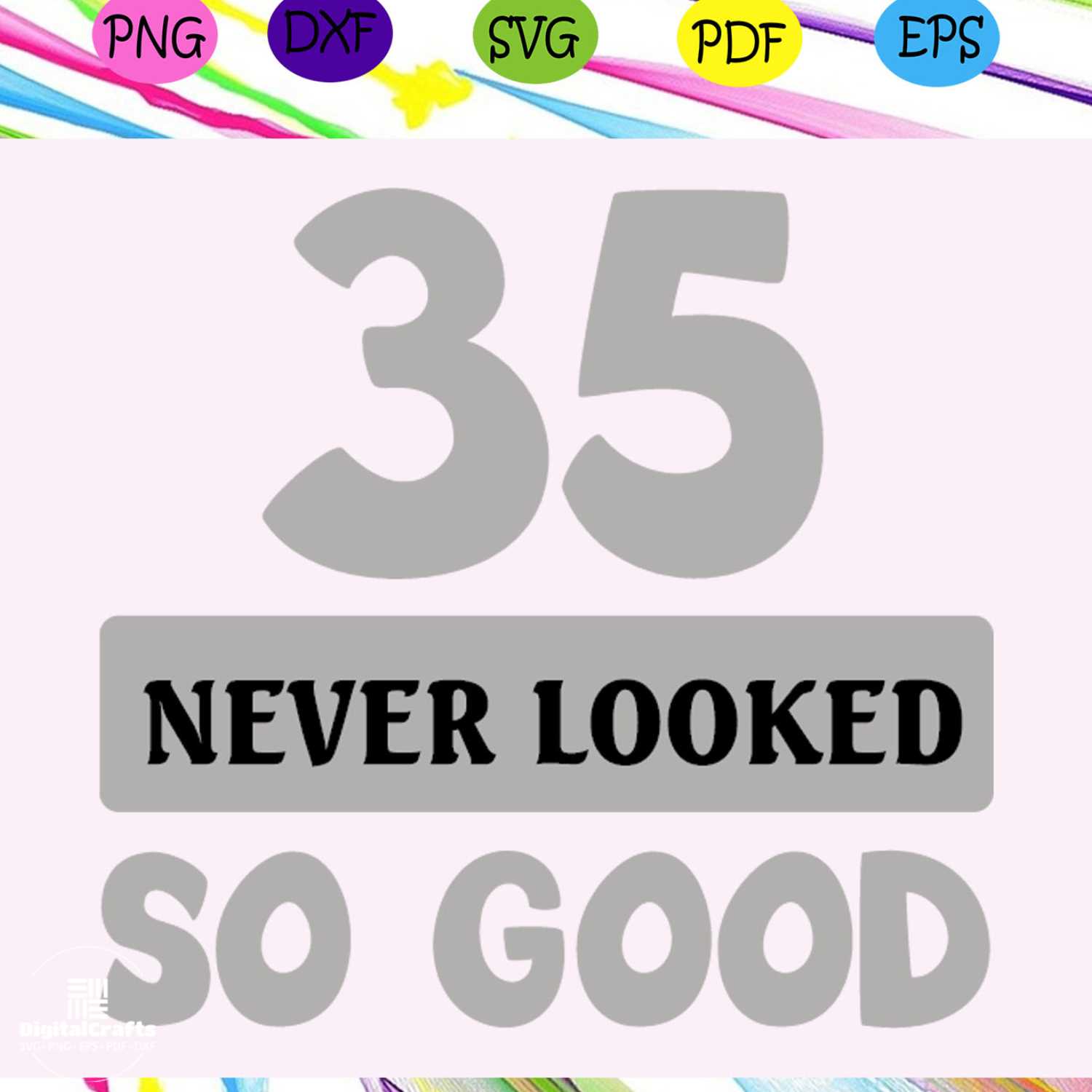 35th Birthday Svg | Inspire Uplift