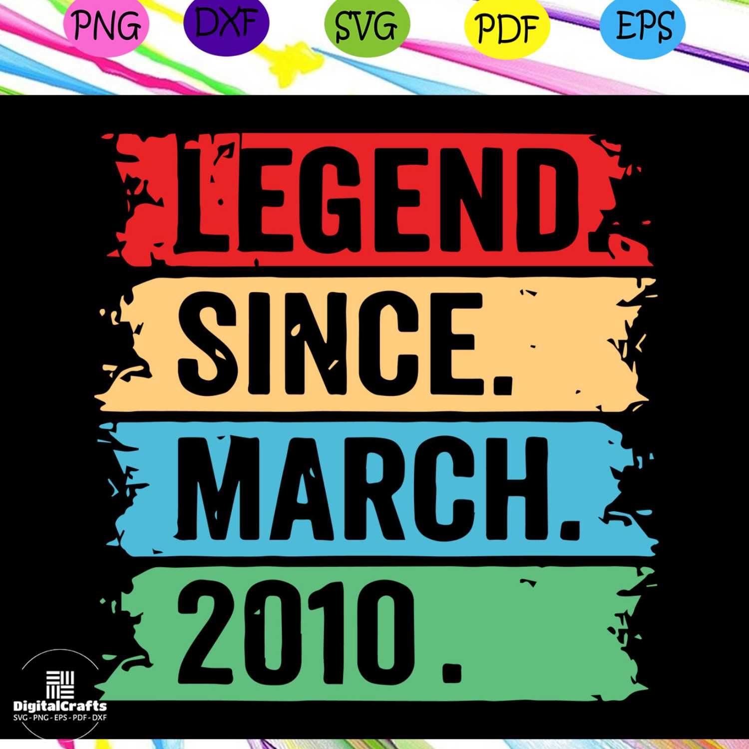 March Calendar Svg | Inspire Uplift