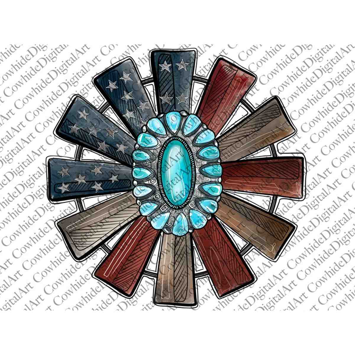 American Flag Windmill PNG File, Sublimation Designs Downloa | Inspire ...