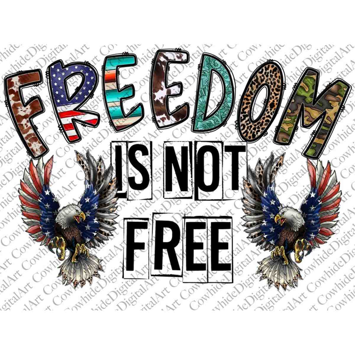 Freedom Is Not Free Png, 4th of July PNG, Freedom, ARMY, Ame | Inspire ...