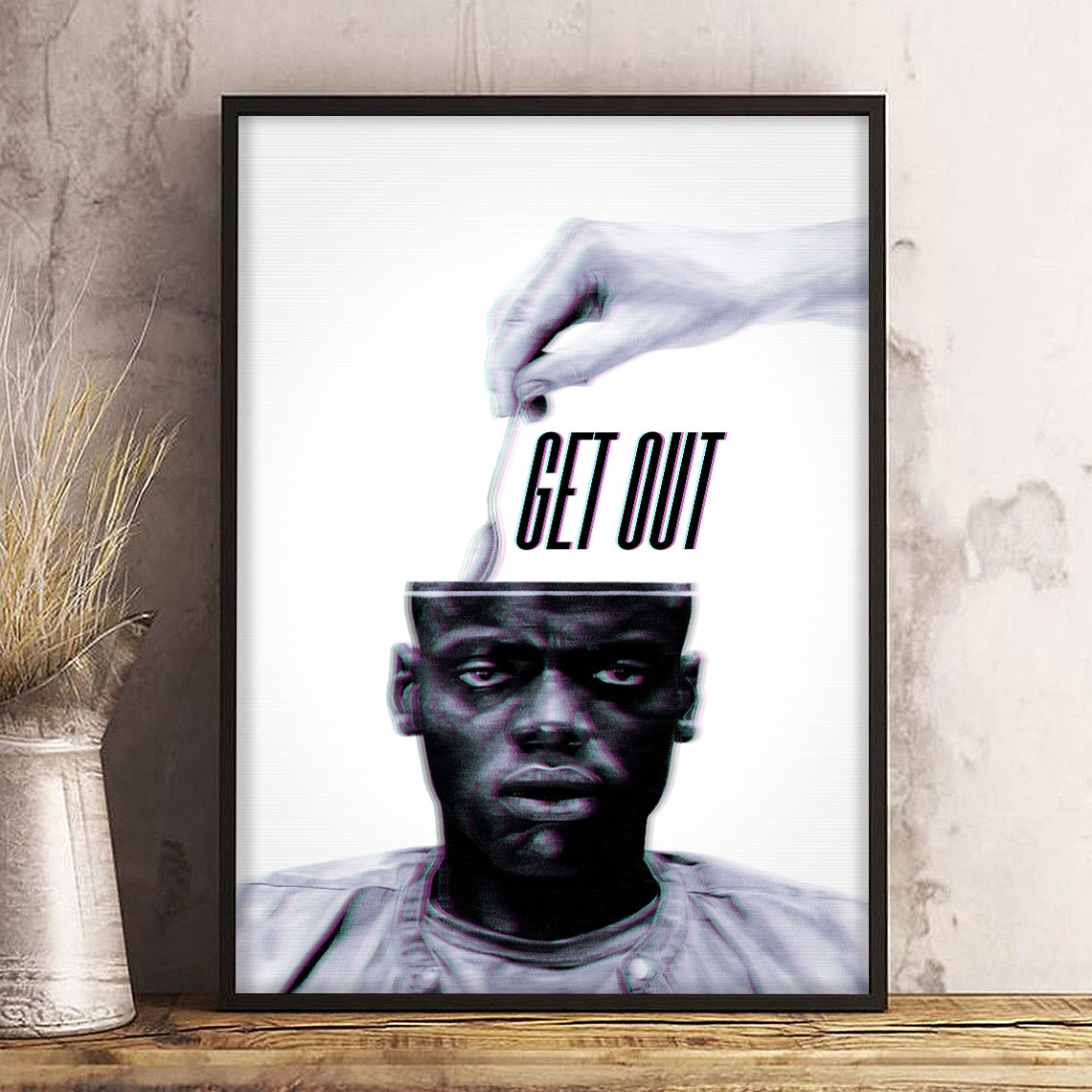 Get Out Wall Art, Get Out Poster, Get Out Decoration, Movie | Inspire ...