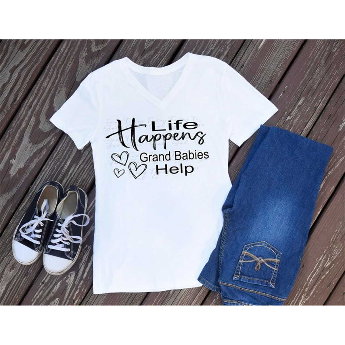 Life happens, Grand Babies, T-shirt, PNG, sublimation, digit - Inspire ...