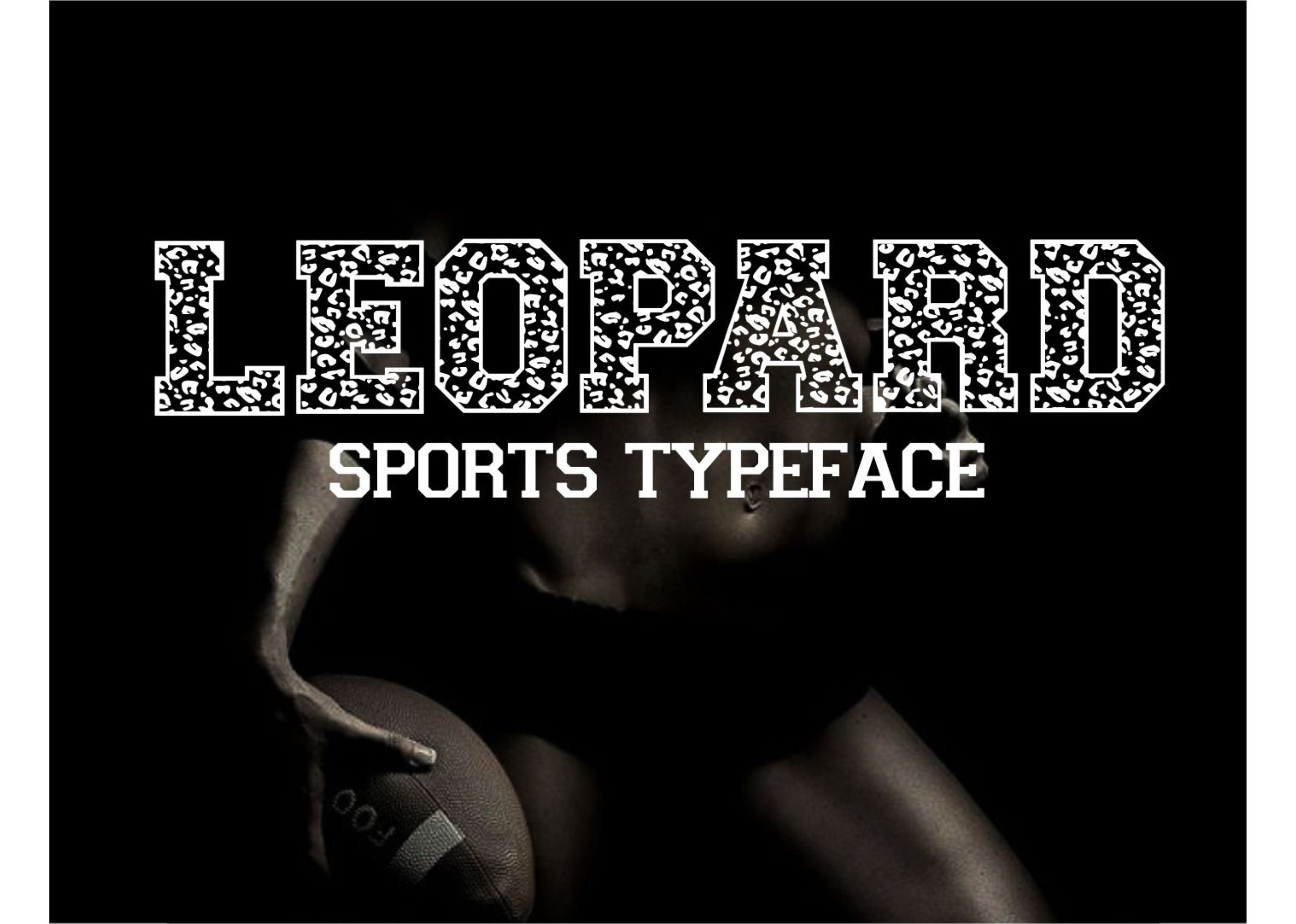 Leopard font OTF | TTF. Sport varsity college font installab - Inspire ...