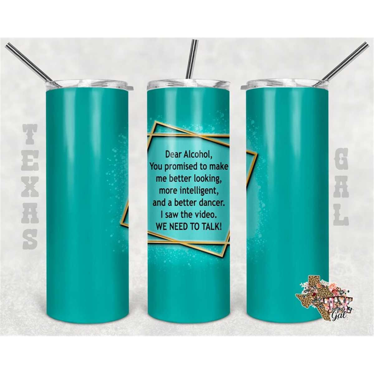 20 oz Skinny Tumbler Sarcastic Snarky Saying Seamless Sublim | Inspire ...