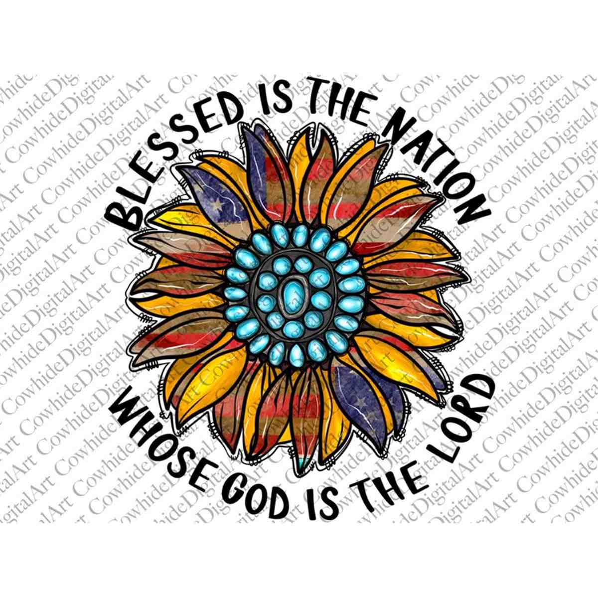 Blessed is the nation whose God is the lord Png, Western PN - Inspire ...