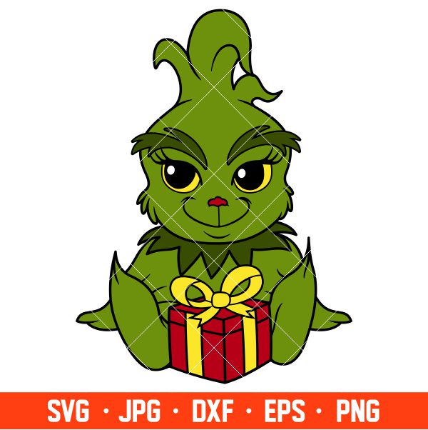 Baby Grinch Svg, Christmas Svg, Merry Grinchmas Svg, Santa C | Inspire Uplift