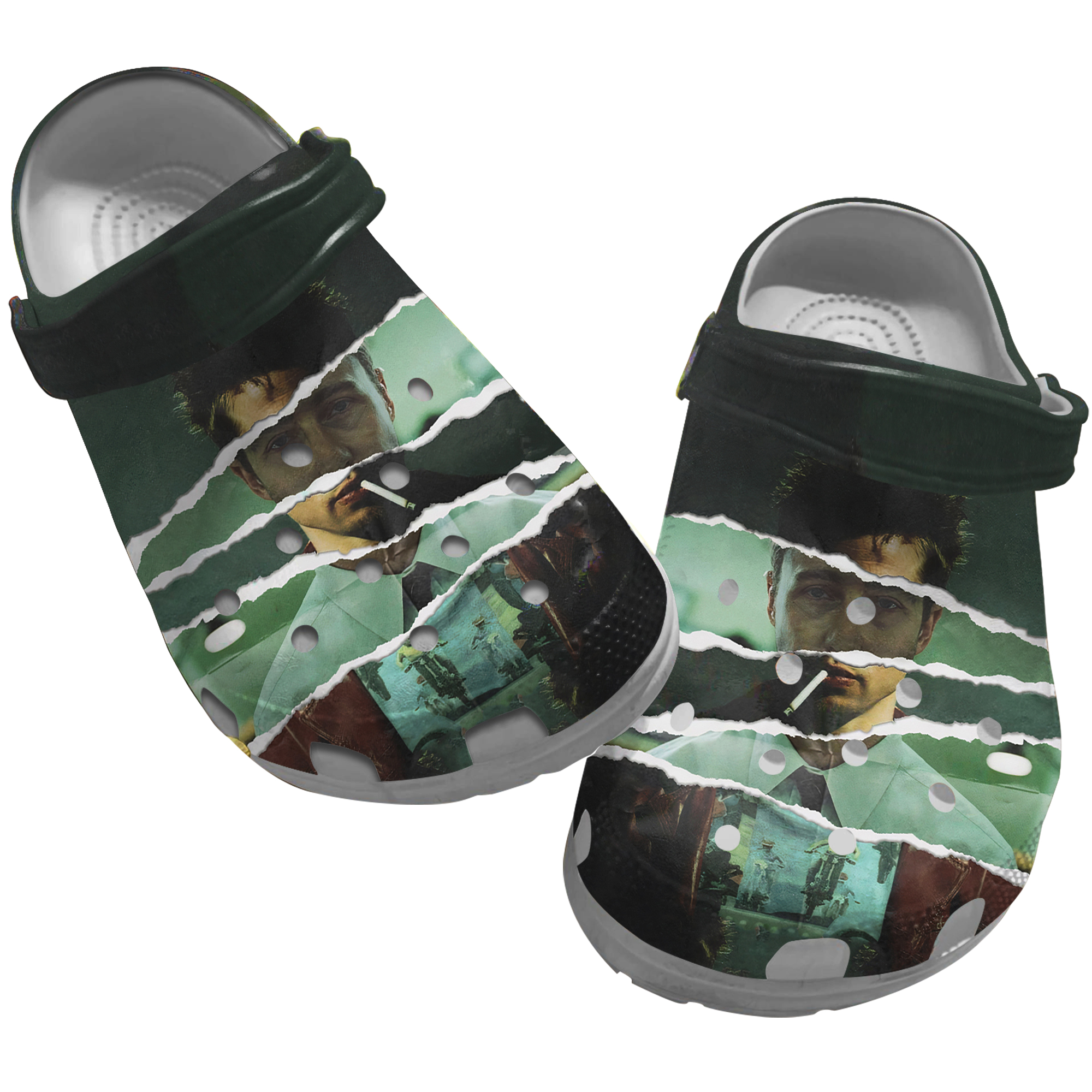Fight Club Crocs, Fight Club Sandals, Movie Sandals, Movie C | Inspire ...